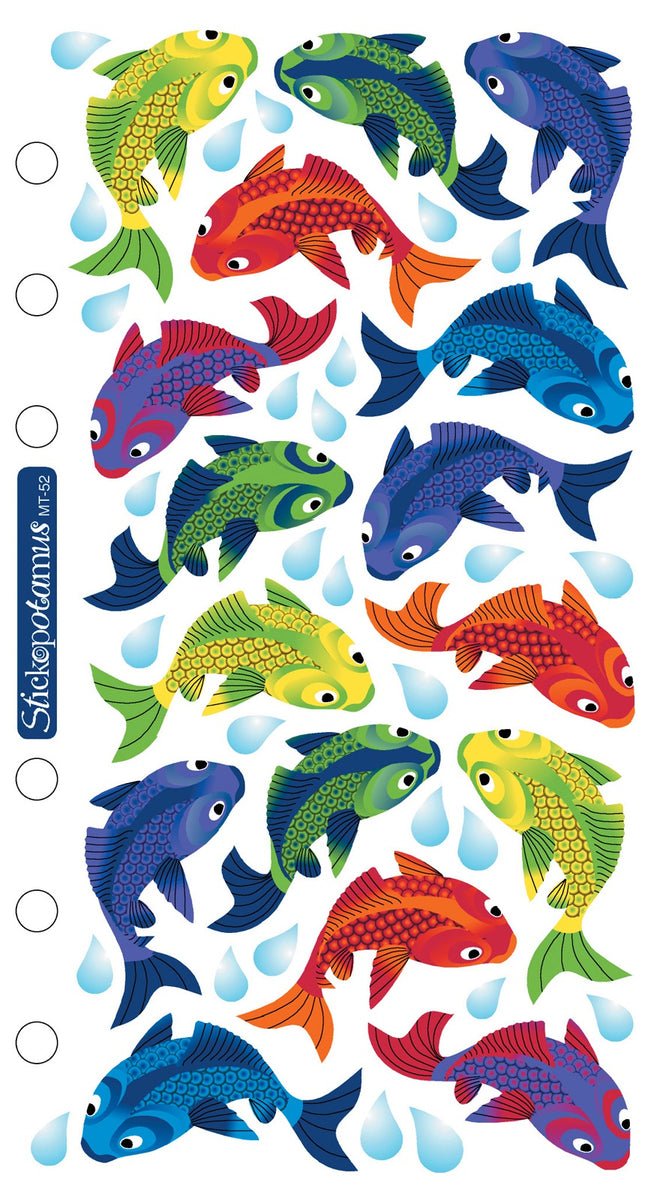 Sticko Stickers-Fantastic Fish – PV Arts & Crafts