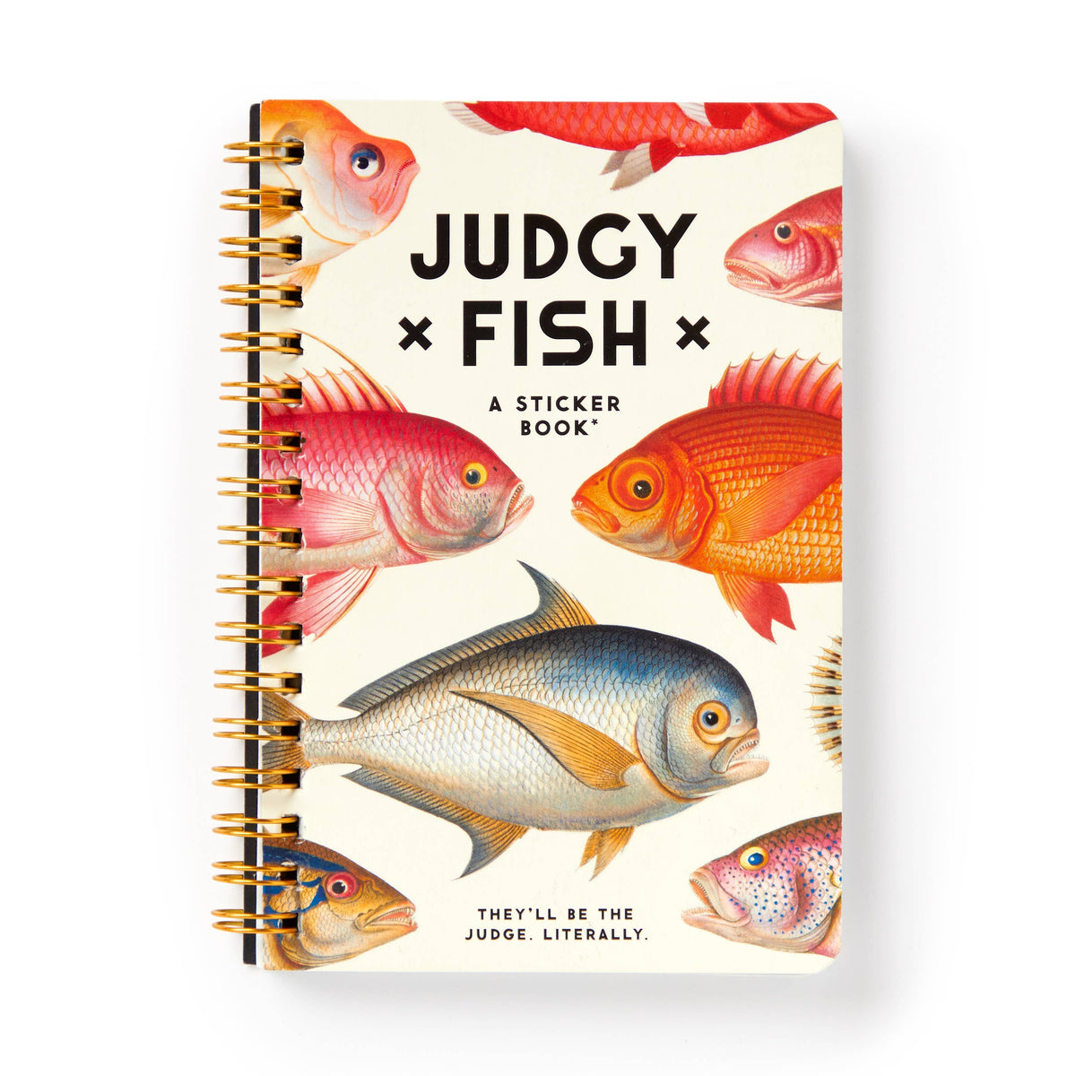 Brass Monkey Judgy Fish Sticker Book – PV Arts & Crafts