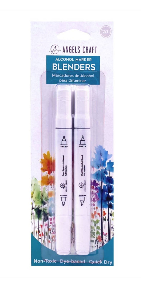 Dual tip Colorless marker 2pc (Alcohol Based Blender) – PV Arts & Crafts